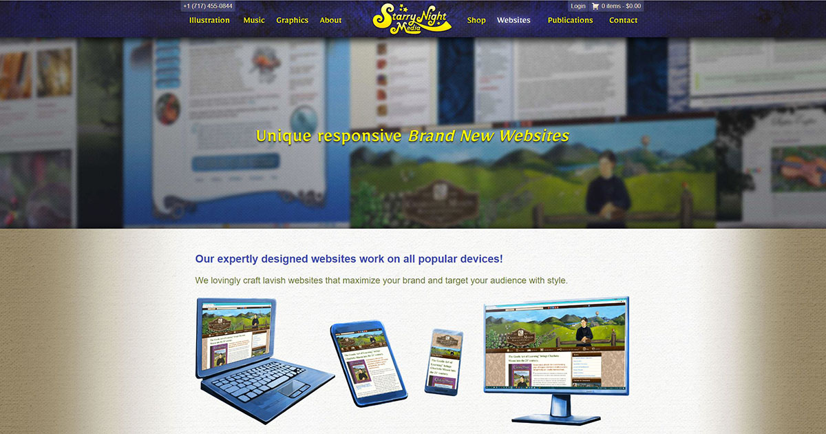 Websites - Starry Night Media