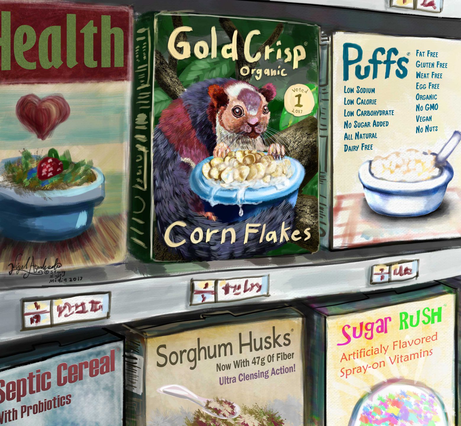 Illustration - Starry Night Media