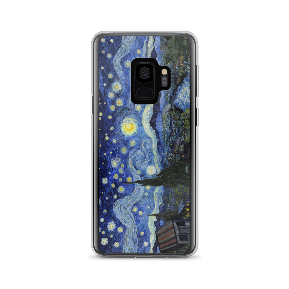 The Starry Night Panorama Samsung Galaxy Cell Phone Case - Starry Night ...